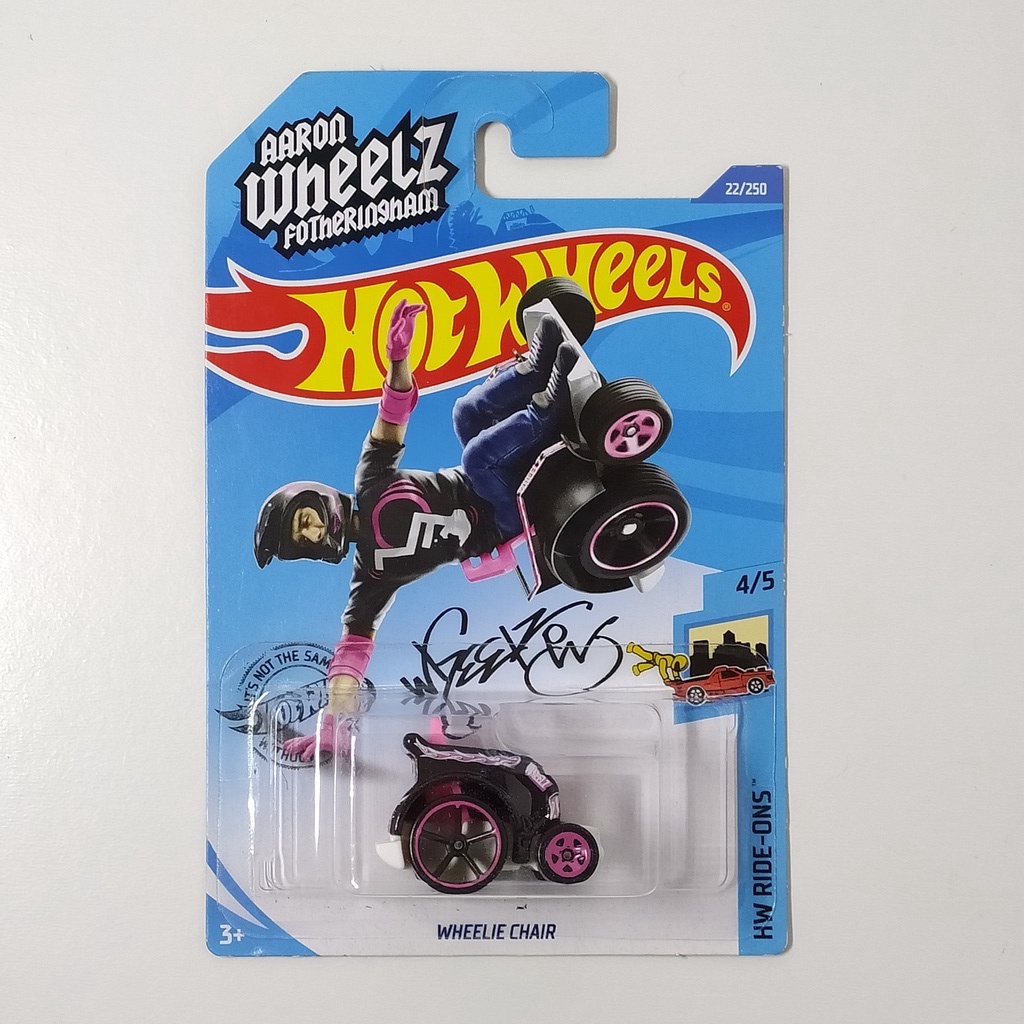 Hot Wheels Wheelie Chair - Aaron Wheelz Fotheringham- HW Ride-Ons (2020 ...