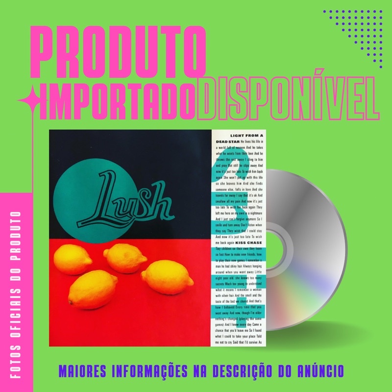 CD IMPORTADO LUSH - SPLIT | Shopee Brasil