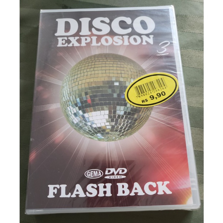 DVD - Disco Explosion 3 - NOVO! LACRADO! | Shopee Brasil