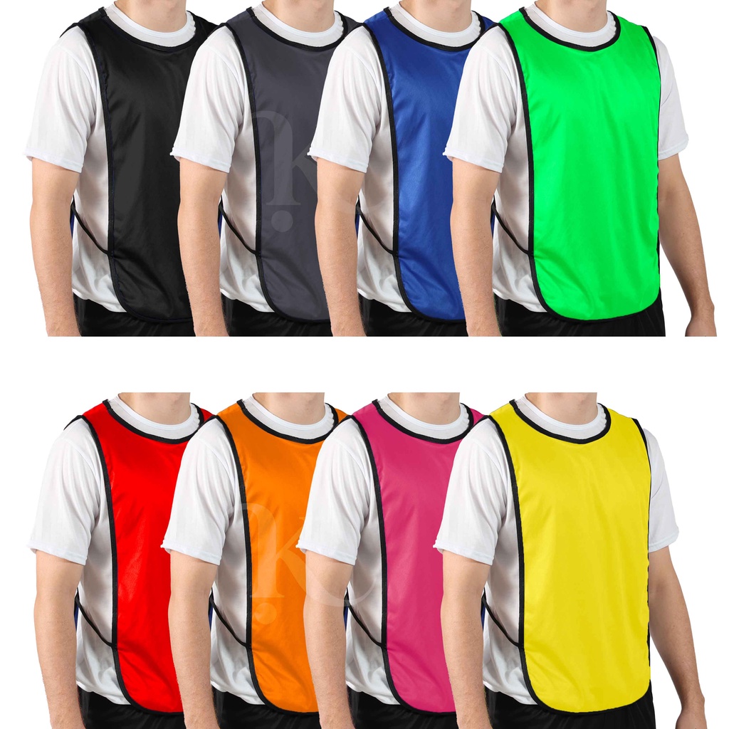 Kit 12 Colete De Futebol Com Uma Face Simples malha esporte atividade ...