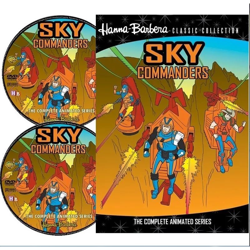 Dvd - Sky Commanders - Série Hanna Barbera Desenho Clássico | Shopee Brasil