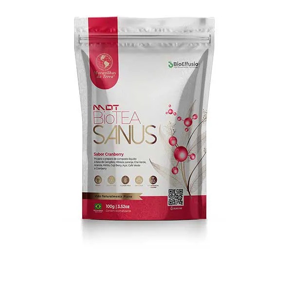 MDT BioTea Sanus - Sabor Cranberry - Bio Chá Maravilhas da Terra ...
