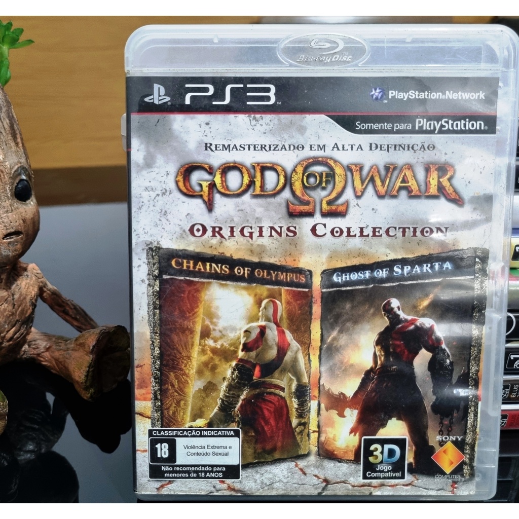 God Of War (GOW) Origins Collection (2 em 1) PS3 Mídia Física | Shopee ...