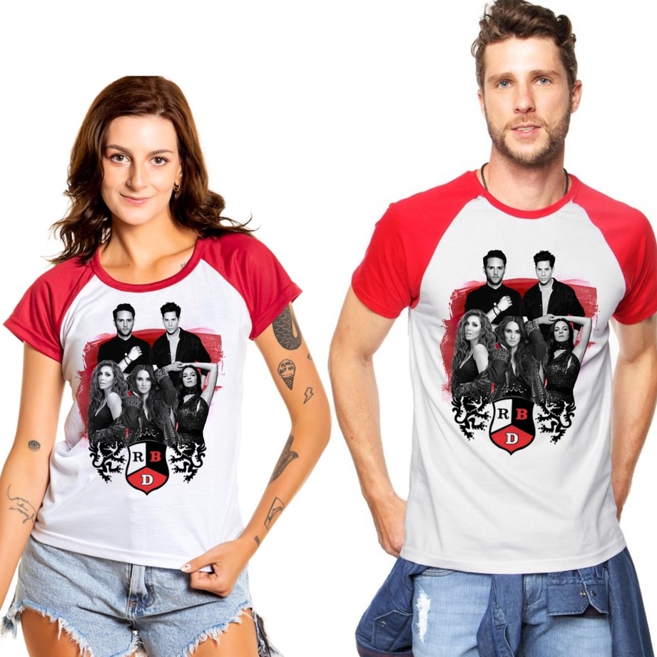 camiseta roupa rebelde, uniforme rbd, blusa anahi, dulce, maite, camisa ...