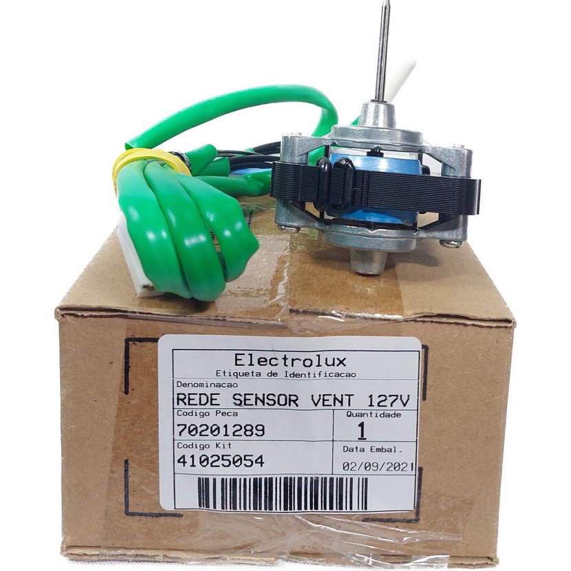 Motor Ventilador Geladeira Electrolux Df52 Df51 127v Original | Shopee ...