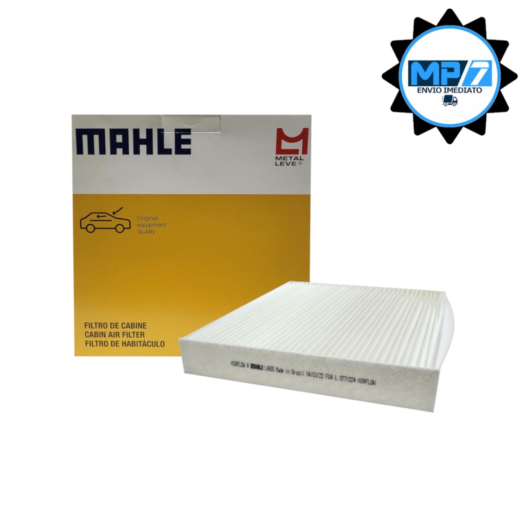 Filtro Cabine Ar Condicionado Mahle Toyota Corolla/Hilux/Prius LA655 ...