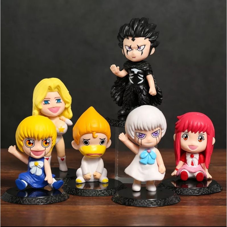 Action figure colecionavel Zatch Bell - Gash, Kanchome, Zeno Brago, Tio ...