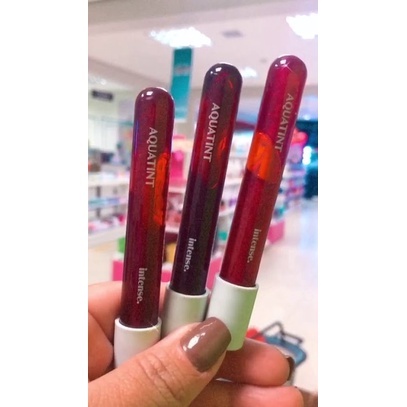 Batom líquido Aquatint Intense Boticário [CORES] | Shopee Brasil
