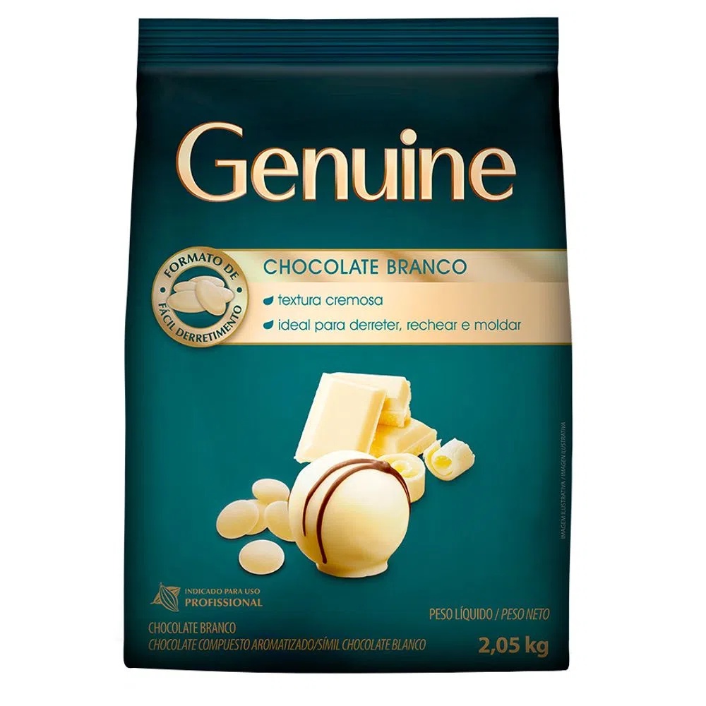 Chocolate Genuine NOBRE Branco Moedas 2kg | Shopee Brasil