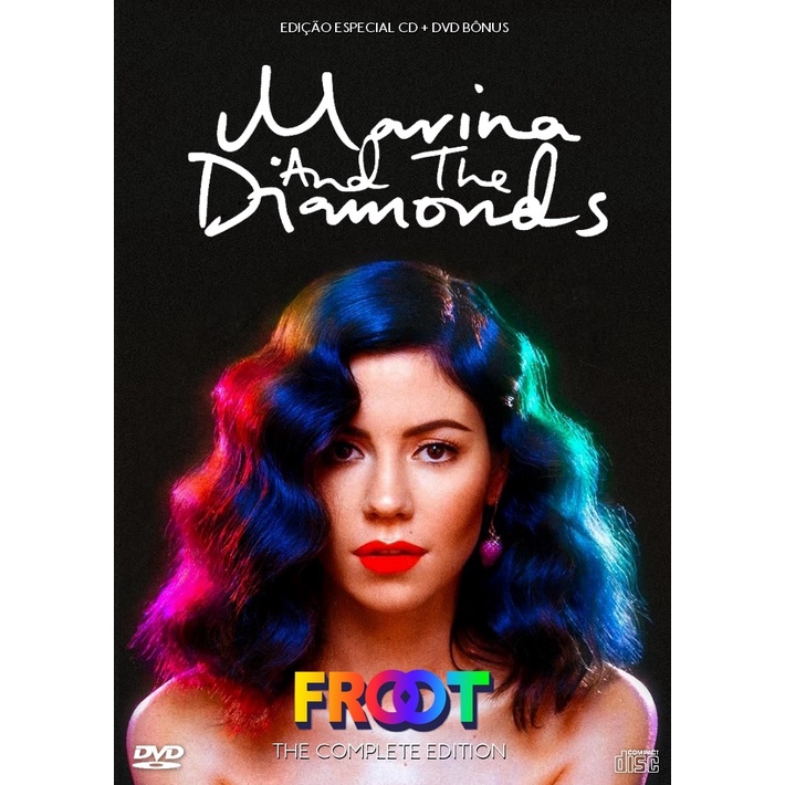 DVD+CD: Marina - Froot: The Complete Edition (Fan Made) | Shopee Brasil