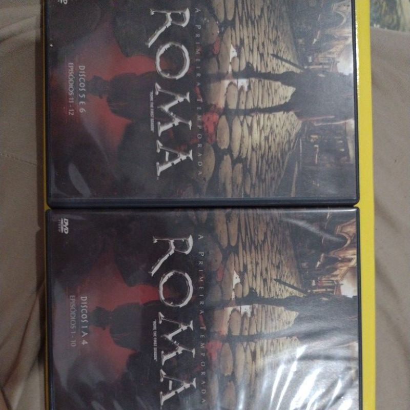 Dvd Roma Temporada 1 e 2 Completas | Shopee Brasil