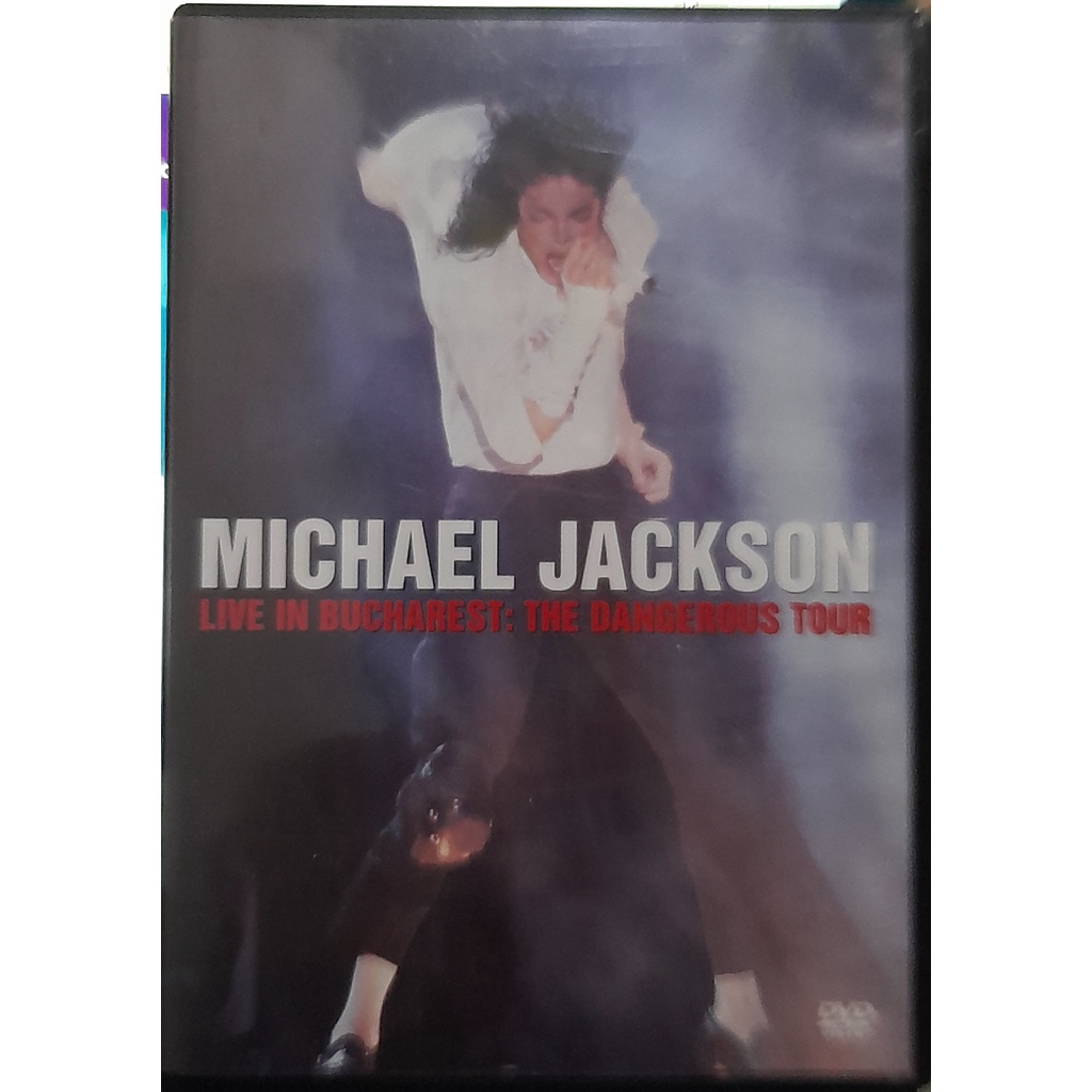 DVD-MICHAEL JACKSON-LIVE IN BUCHAREST THE DANGEROUS TOUR-CONSERVADO | Shopee Brasil