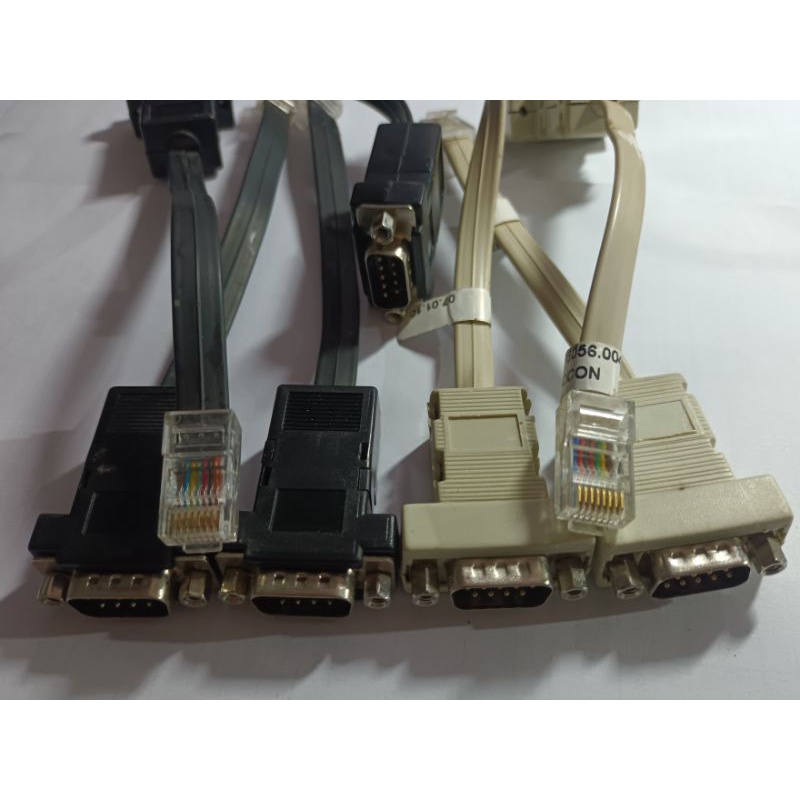 Cabo Db9 Macho Serial Para Rj 45 - 15 Cm | Shopee Brasil