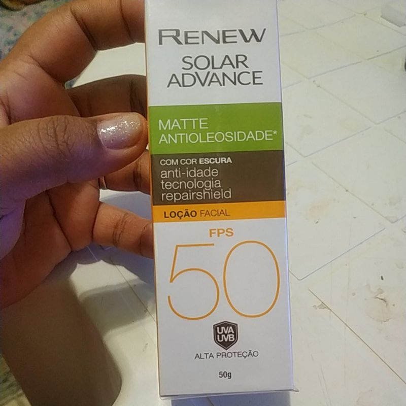 Protetor solar Renew | Shopee Brasil