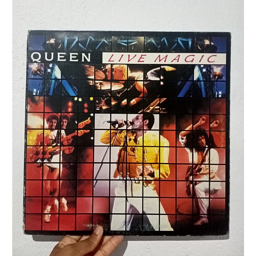 Lp Vinil Queen - Live Magic (rock/1986) | Shopee Brasil