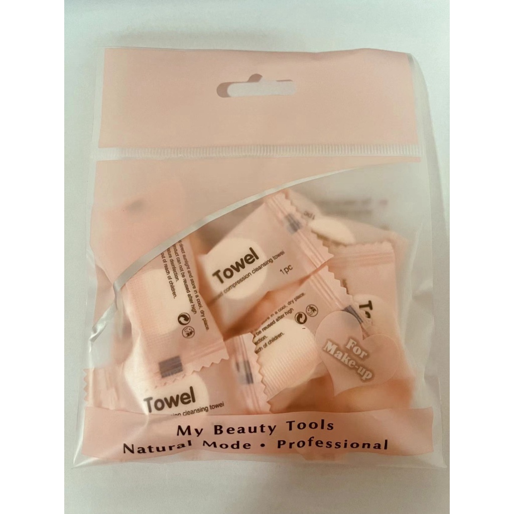Mini Toalha Comprimida Cápsulas Descartáveis Toalhas Care Tablet Pano ...