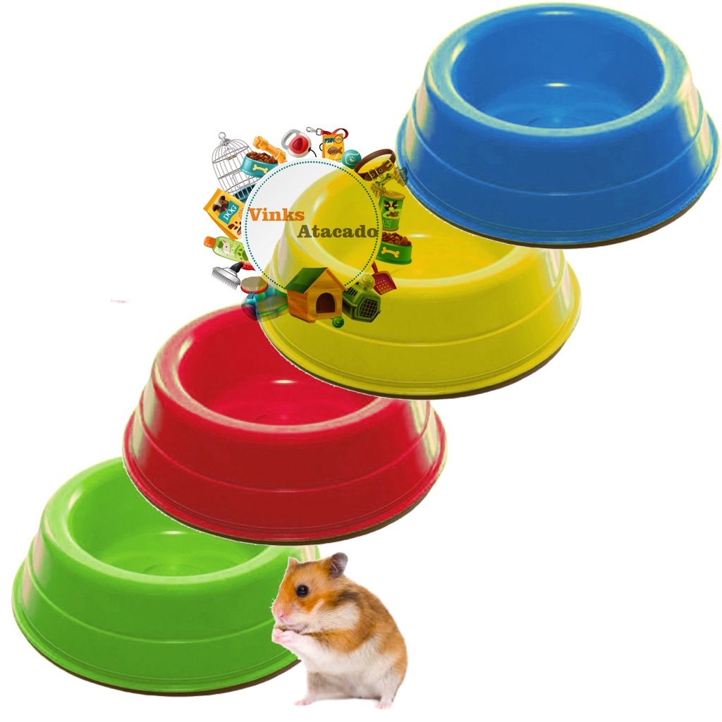 Comedouro Para Hamster Ramster Chines Topolino Camudongo - 50ml ...