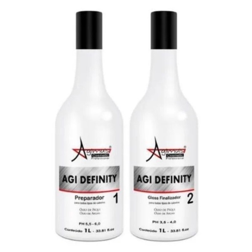 Definitiva Agi Definity Alisamento Definitivo Agimais - Kit 2 Produtos ...