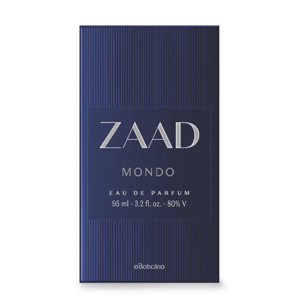 Zaad Mondo Eau de Parfum 95ml | Shopee Brasil