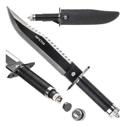 Faca Rambo 2 Original Tatica Militar Facao | Shopee Brasil