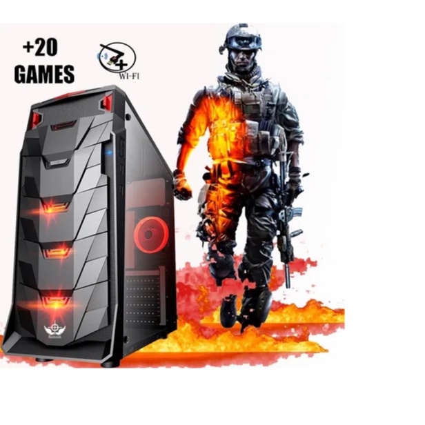 computador cpu pc gamer barato 8g pra escritorio lojas casa ssd128 ...