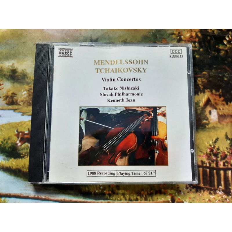 Cd Mendelssohn Tchaikovsky violin concertos | Shopee Brasil