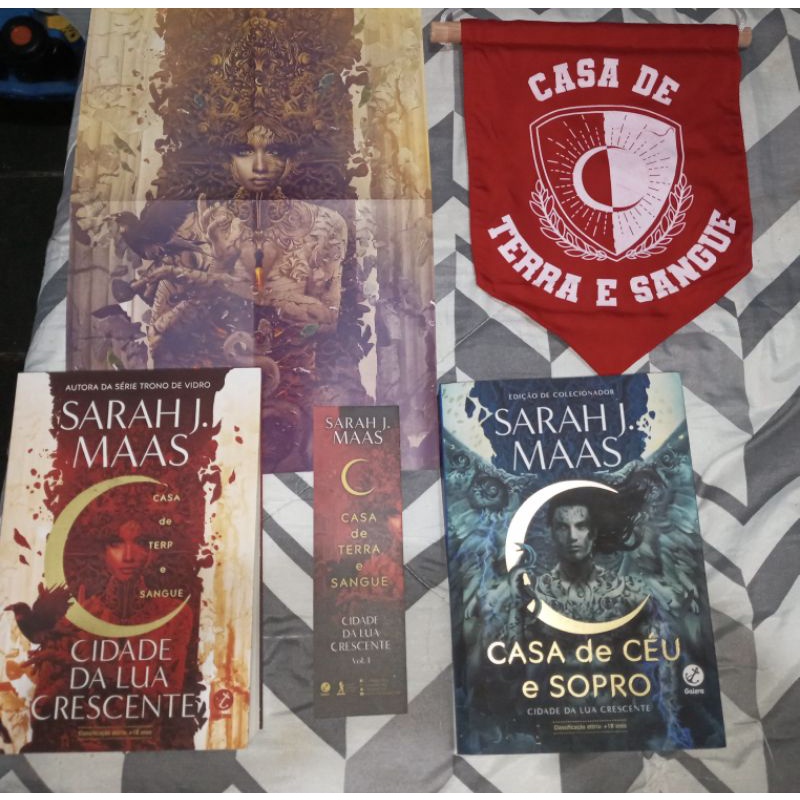 Kit Cidade da Lua Crescente: Volumes 1 & 2 Sarah J. Maas | Shopee Brasil