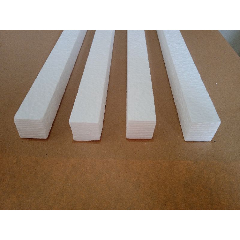 Ripa de isopor faça você mesmo seu próprio painel, kit com 10 ripas de ...