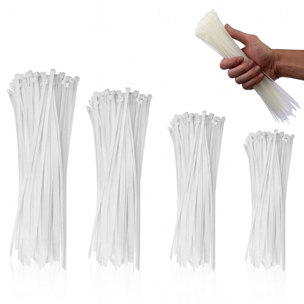 Abraçadeira Nylon Enforca Gato Cinta Plástica 50 - 100 Unidades Prender ...