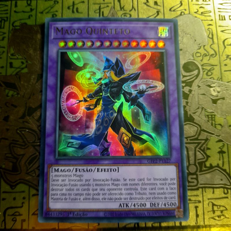 Mago Quinteto - Ultra Raro Foil - Original - Yu-gi-oh / Yugioh | Shopee ...