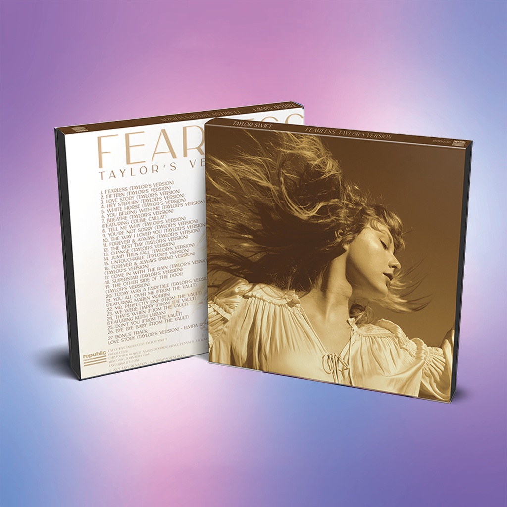 Luvinha Taylor Swift - Fearless (Taylor's Version) | Shopee Brasil