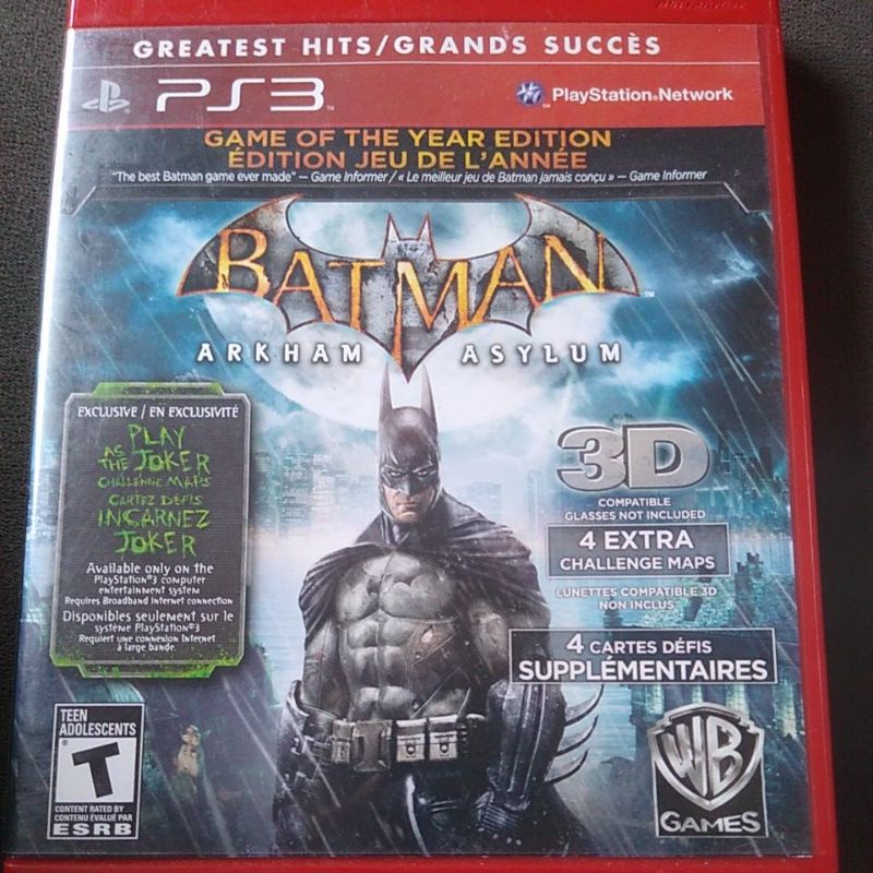 Batman Arkham Asylum - PS3 original mídia física | Shopee Brasil