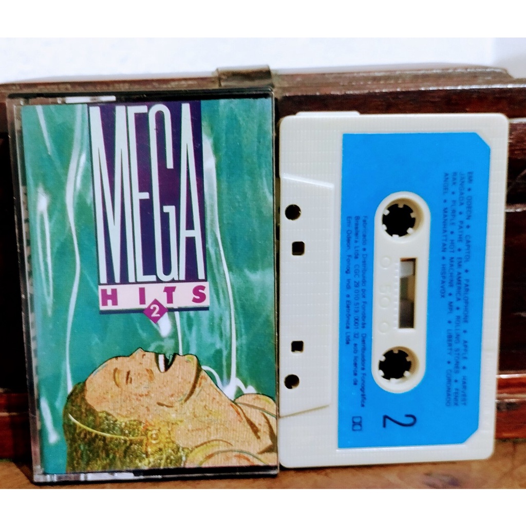 FITA K7 MEGA HITS 2 - EMI ODEON | Shopee Brasil