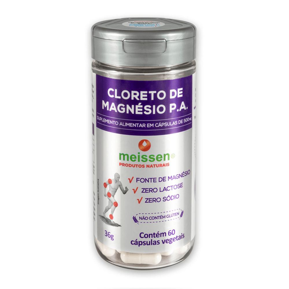 CLORETO DE MAGNESIO PA MEISSEN 60 CAPSULAS | Shopee Brasil