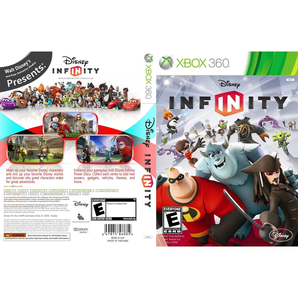 Disney Infinity P/ XBOX360 (LTU/LT/JTAG/RGH) | Shopee Brasil