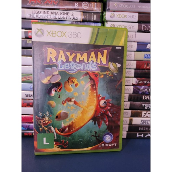 Rayman Legends Xbox 360 original em mídia física | Shopee Brasil