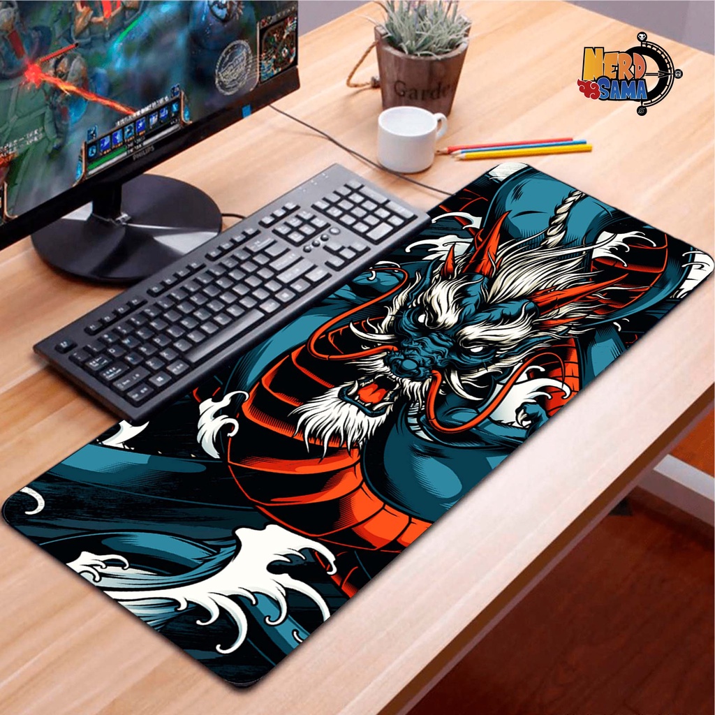 Mouse pad Dragão Modelos - 90x40cm Antiderrapante | Shopee Brasil