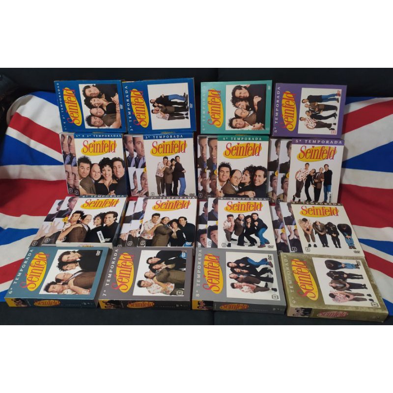 kit dvd Seinfeld serie coleção completa 32 discos 9 temporadas | Shopee ...