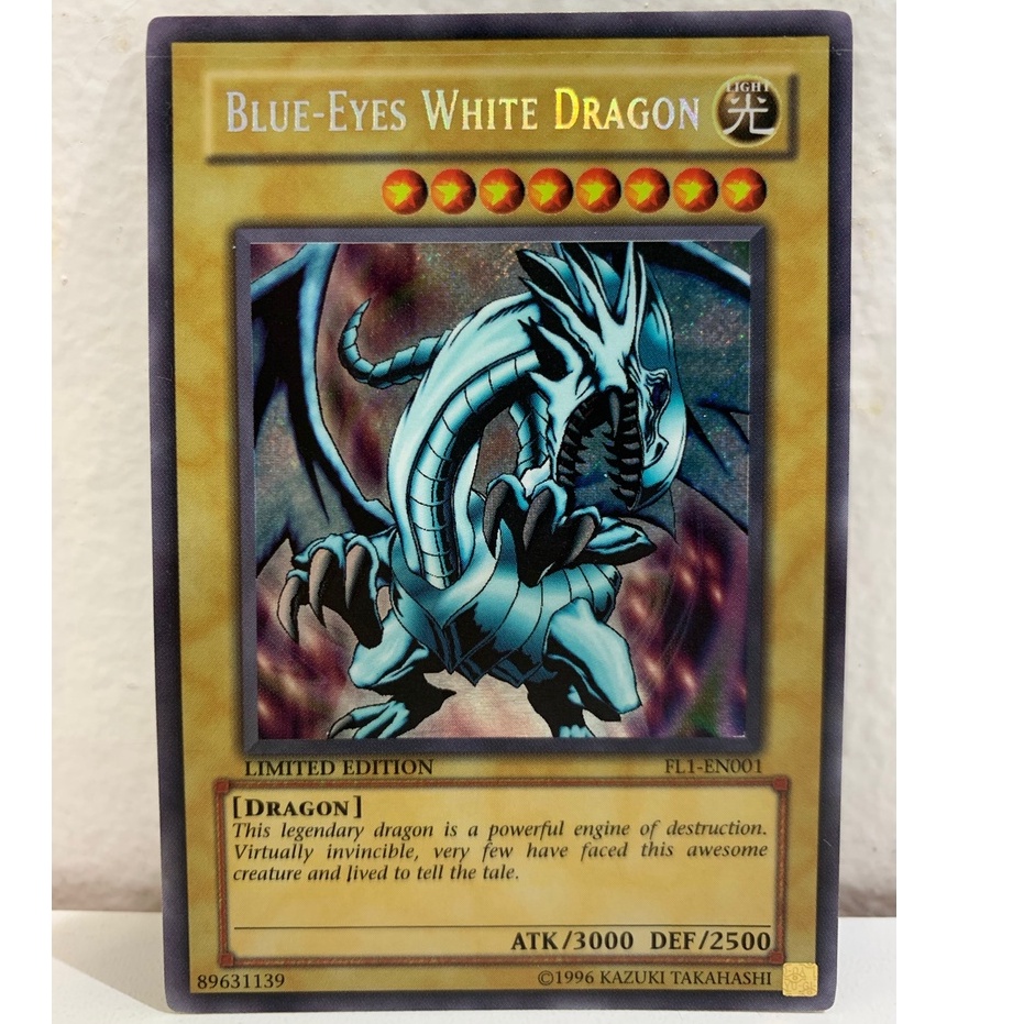Carta Yu-gi-oh Blue-Eyes White Dragon FL1-EN001 (Limited Edition ...
