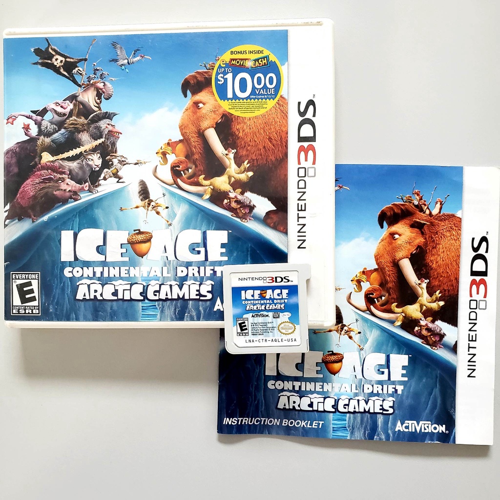 Ice Age Continental Drift Original Nintendo 3DS | Shopee Brasil