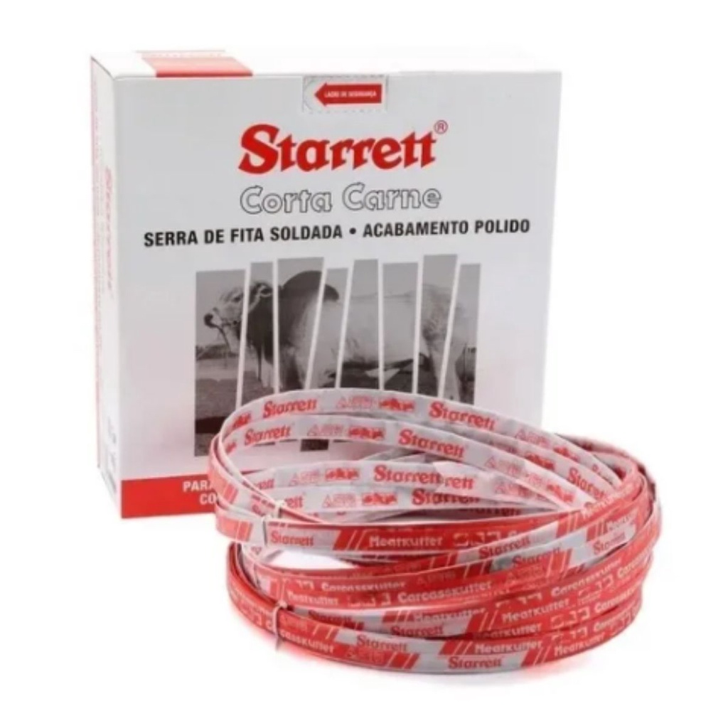 Lâmina De Serra Fita 2,82m Starrett Para Açougue Carne 5/8- Caixa ...
