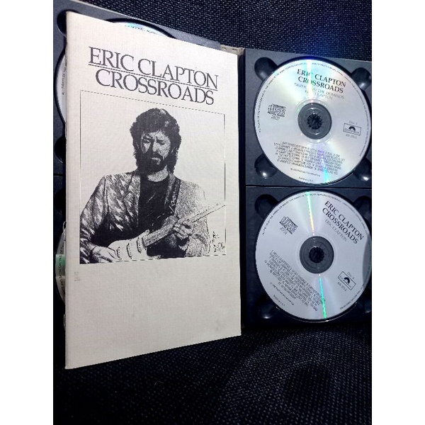 Box Cd Eric Clapton - Crossroads (IMP USA) | Shopee Brasil