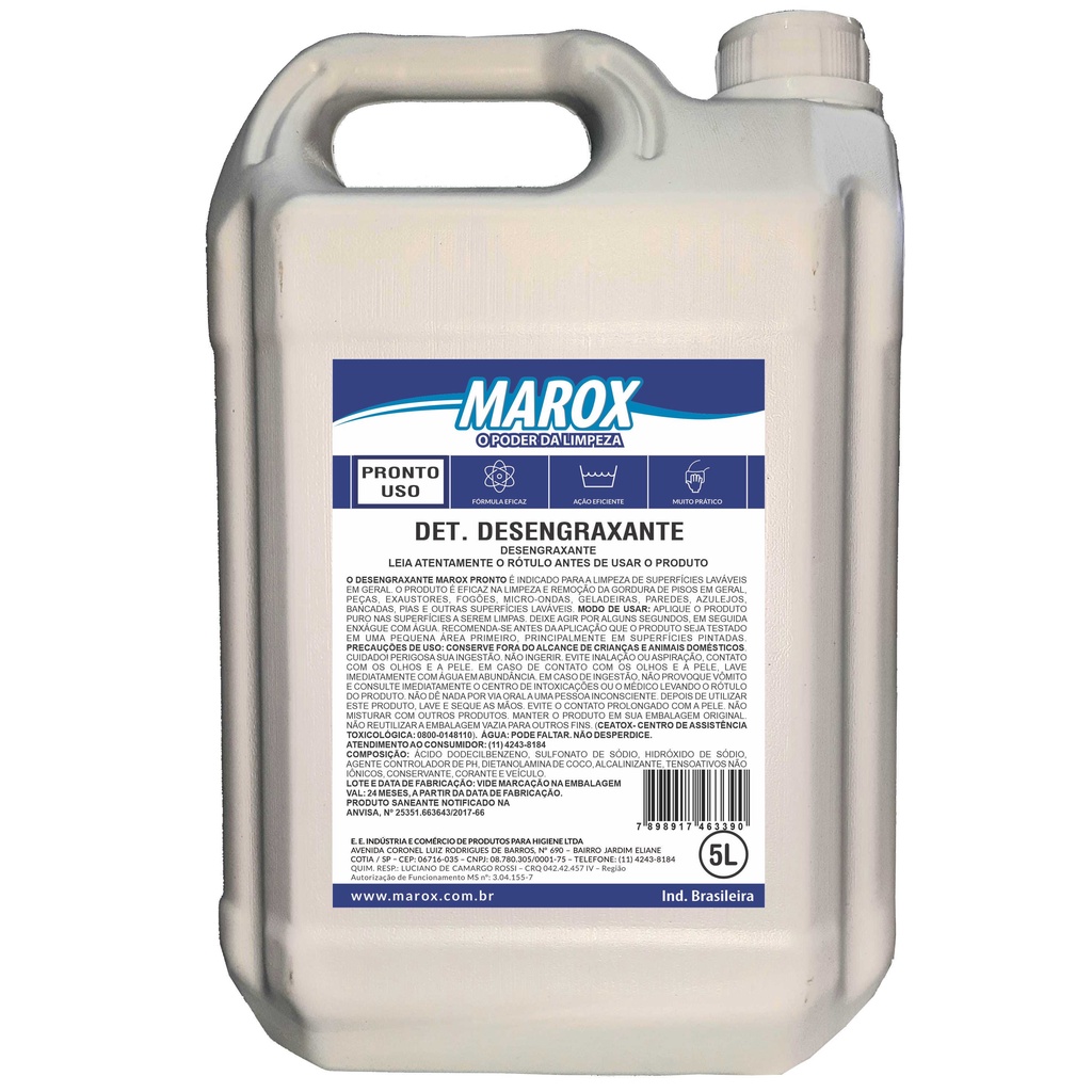 Desengraxante Marox 5l | Shopee Brasil