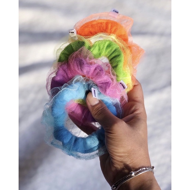 SCRUNCHIE’S dupla coleção Neon | Shopee Brasil