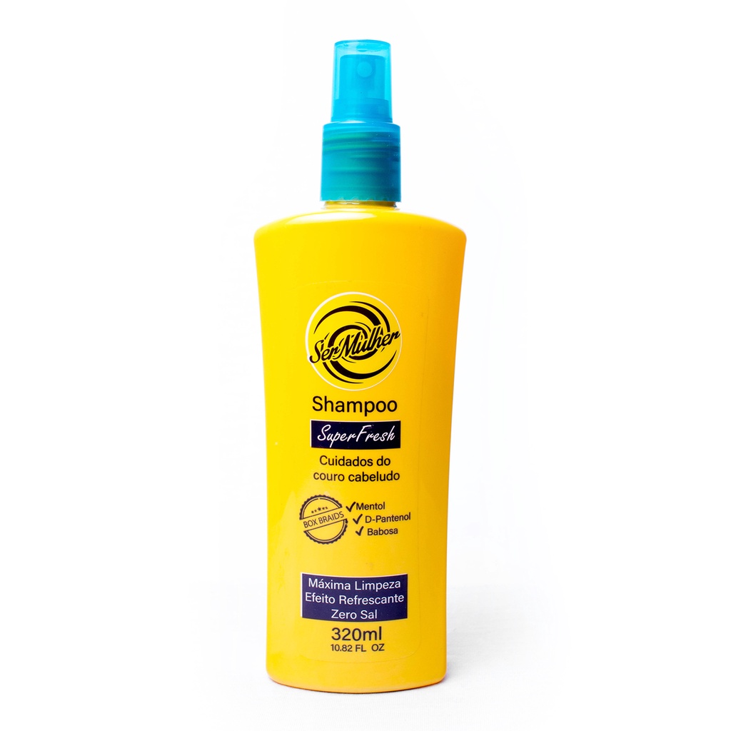 Shampoo Super Fresh Ser Mulher 350ml | Shopee Brasil