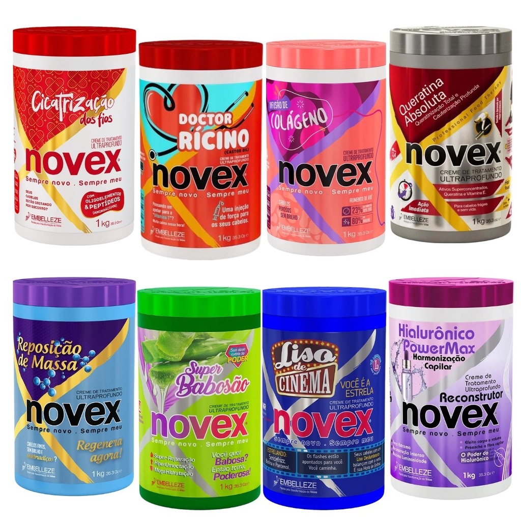 Creme de Tratamento Novex 1KG | Shopee Brasil