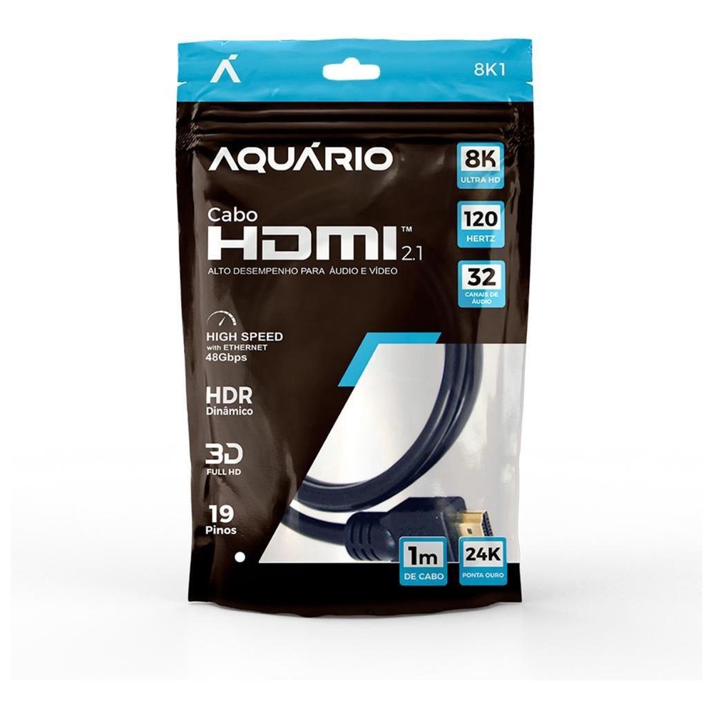 Cabo Hdmi 8k Pra Video Games Ps5 Ps4 Xbox Series X 1 Metro | Shopee Brasil