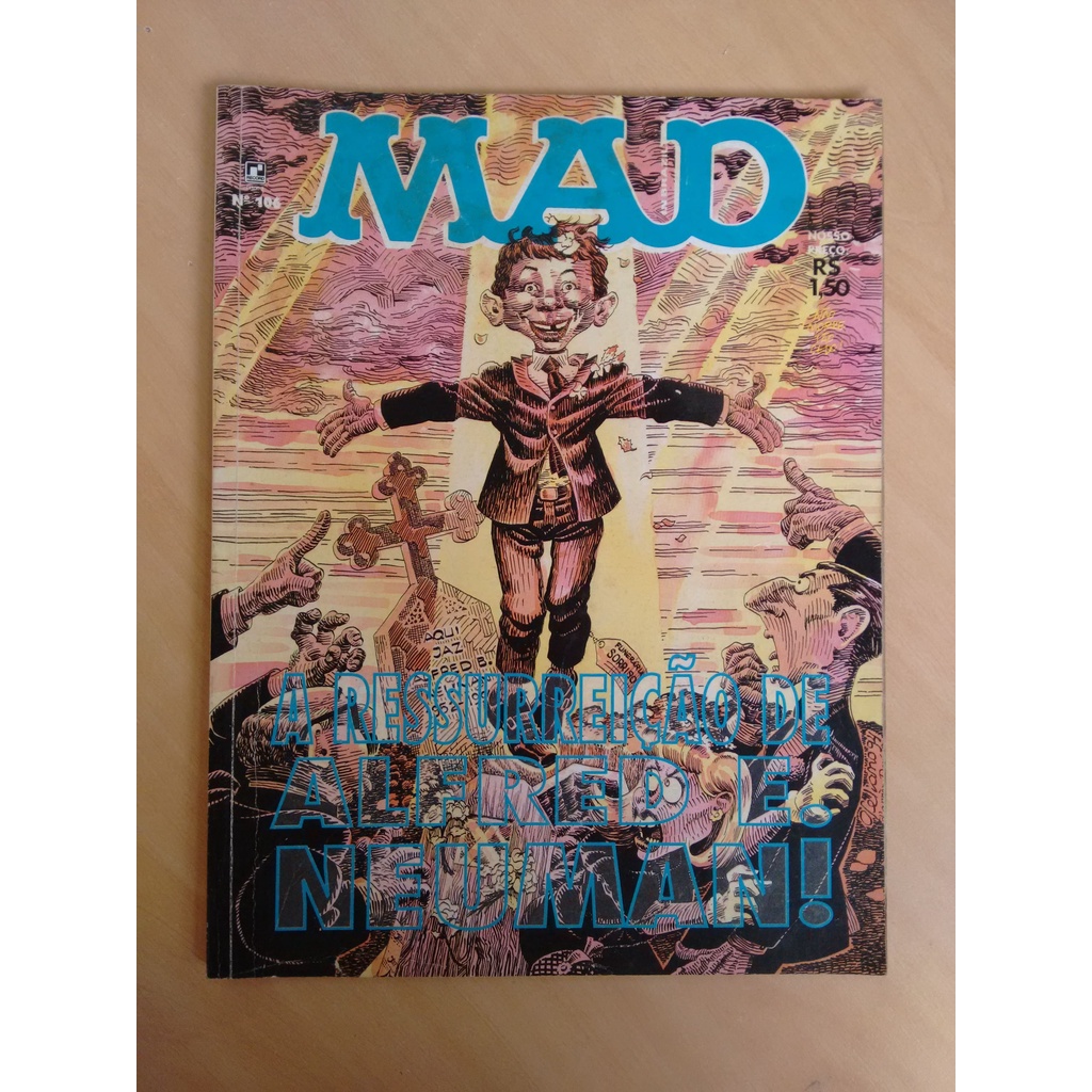 Revista Mad 106 Alfred E Neuman 665w | Shopee Brasil