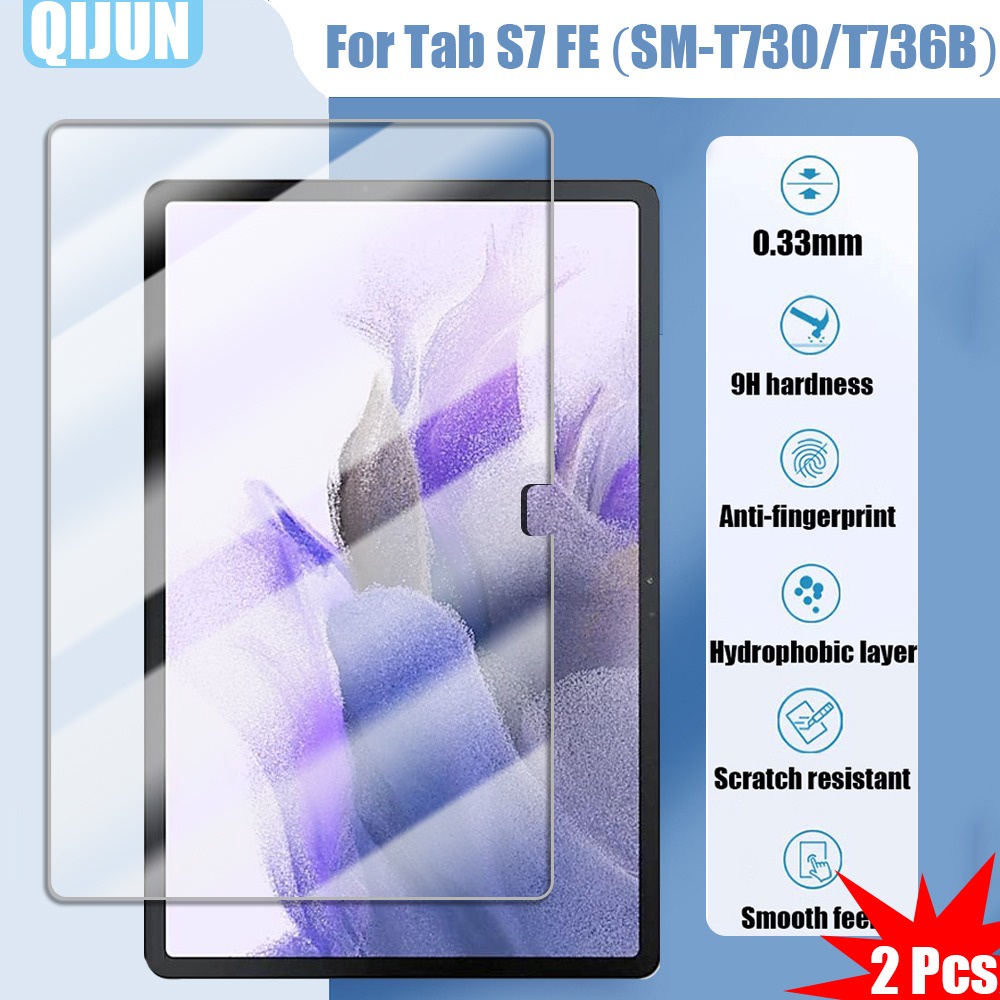 PELICULA de protetora vidro temperada ipad SAMSUNG TAB S7 FE / S7 PLUS | Shopee Brasil