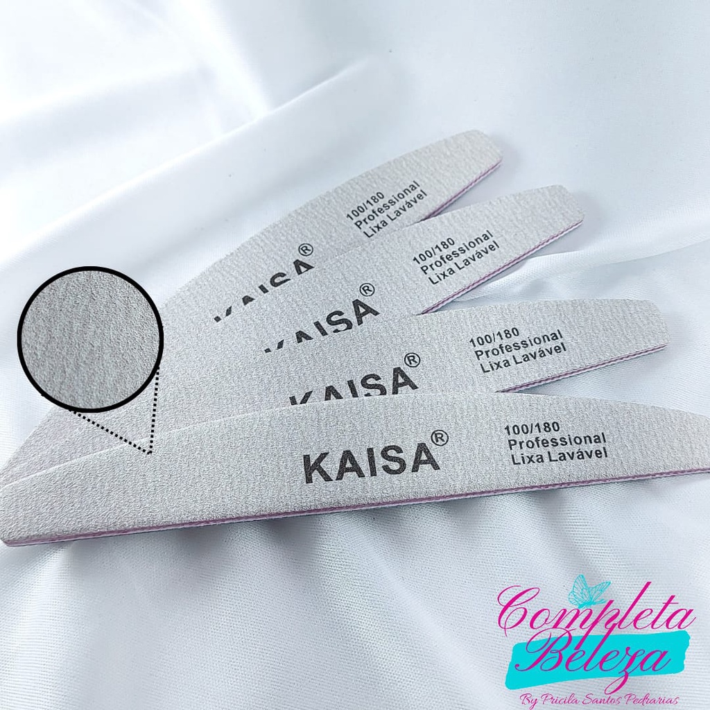 Lixa 100/180 Boomerang Kaisa - UNIDADE | Shopee Brasil